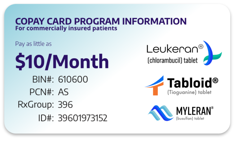 TABLOID® Copay Savings Program - TABLOID® (thioguanine) tablets